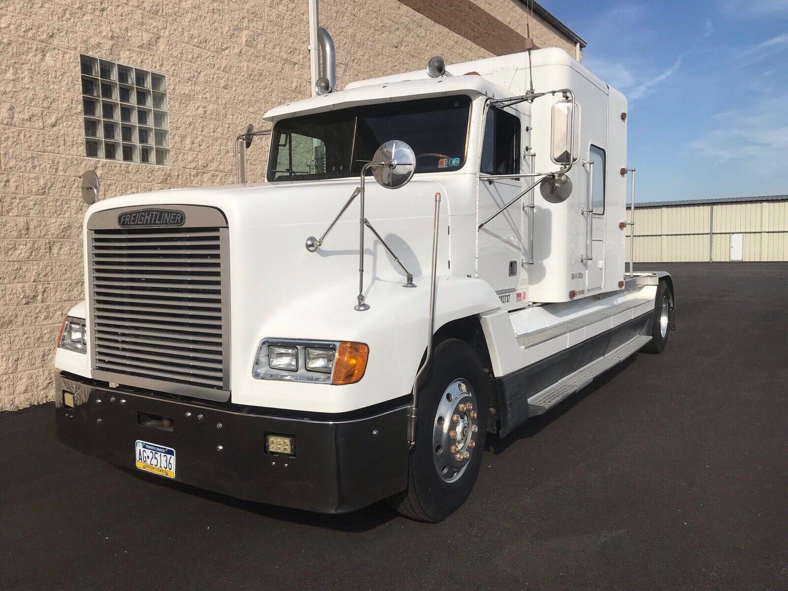 1990 Freightliner FLD 120 single axle CAT 3406B truck [converted to ...