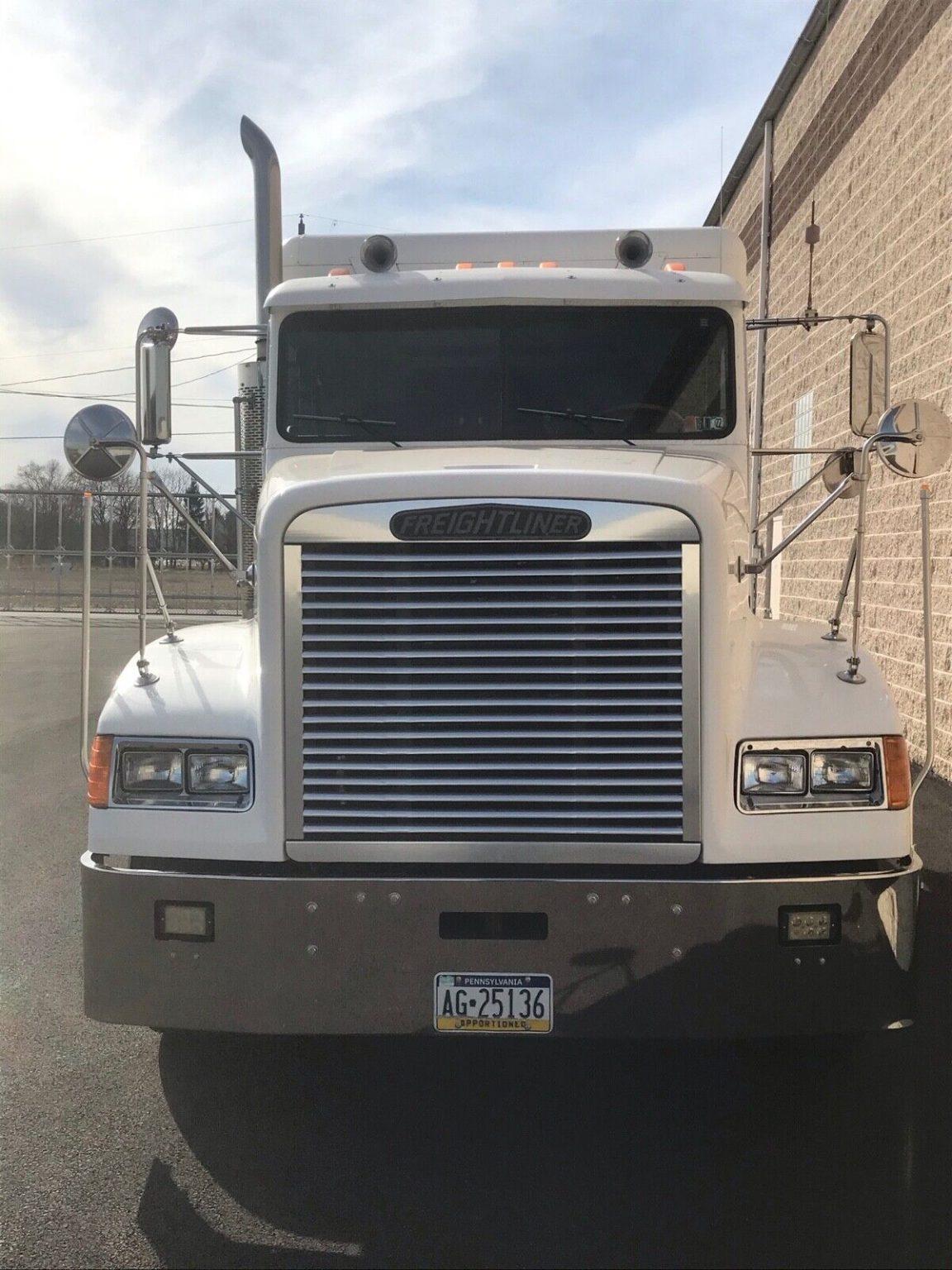 1990 Freightliner FLD 120 single axle CAT 3406B truck [converted to ...