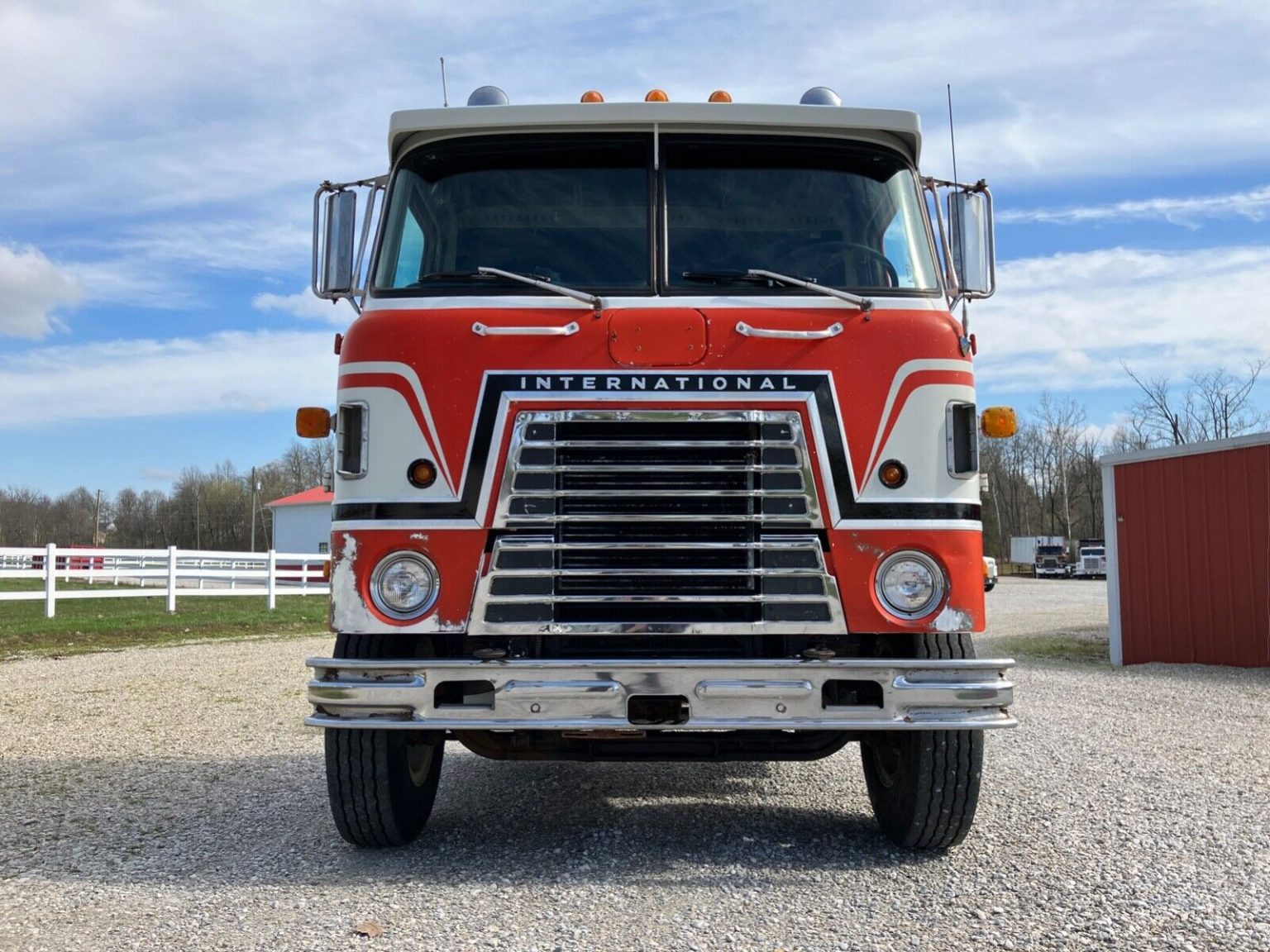 1973 International Transtar 4070A Cabover truck [318 Detroit Diesel ...