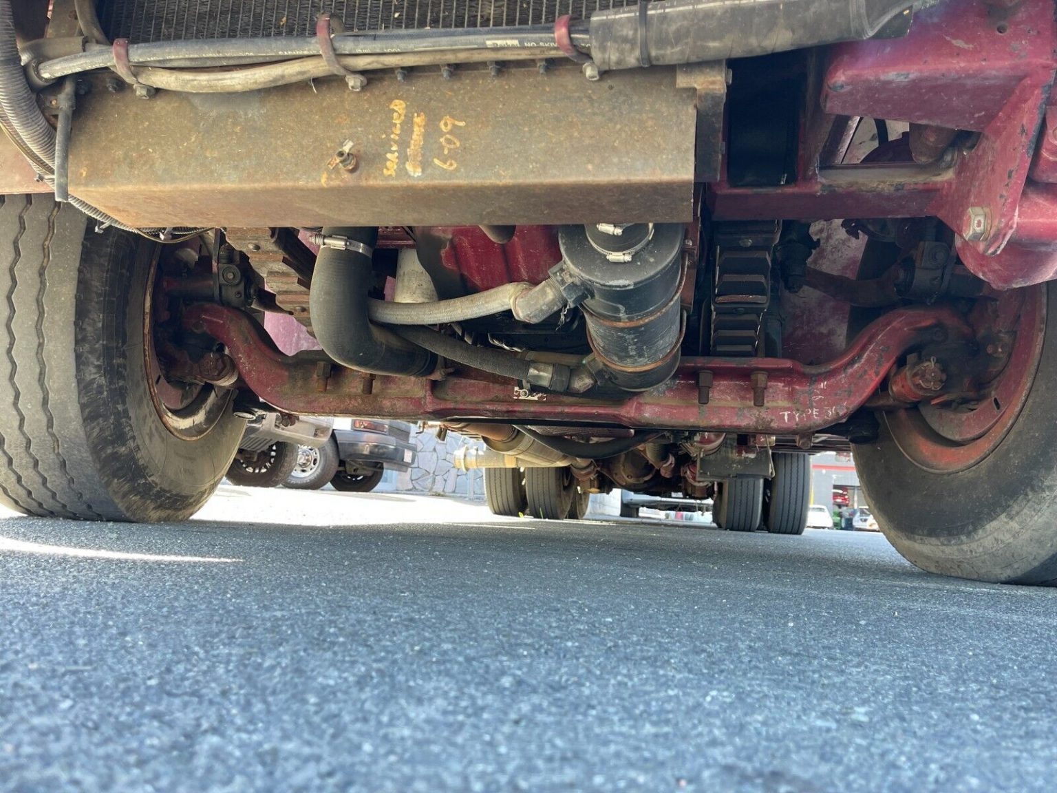 1989 Pierce Ariel Lift Fire Truck 75′ Ladder [needs good cleaning] for sale