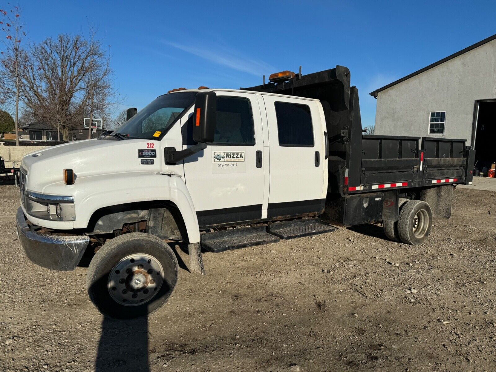 2007 GMC C5500 topkick crew cab 4×4 for sale