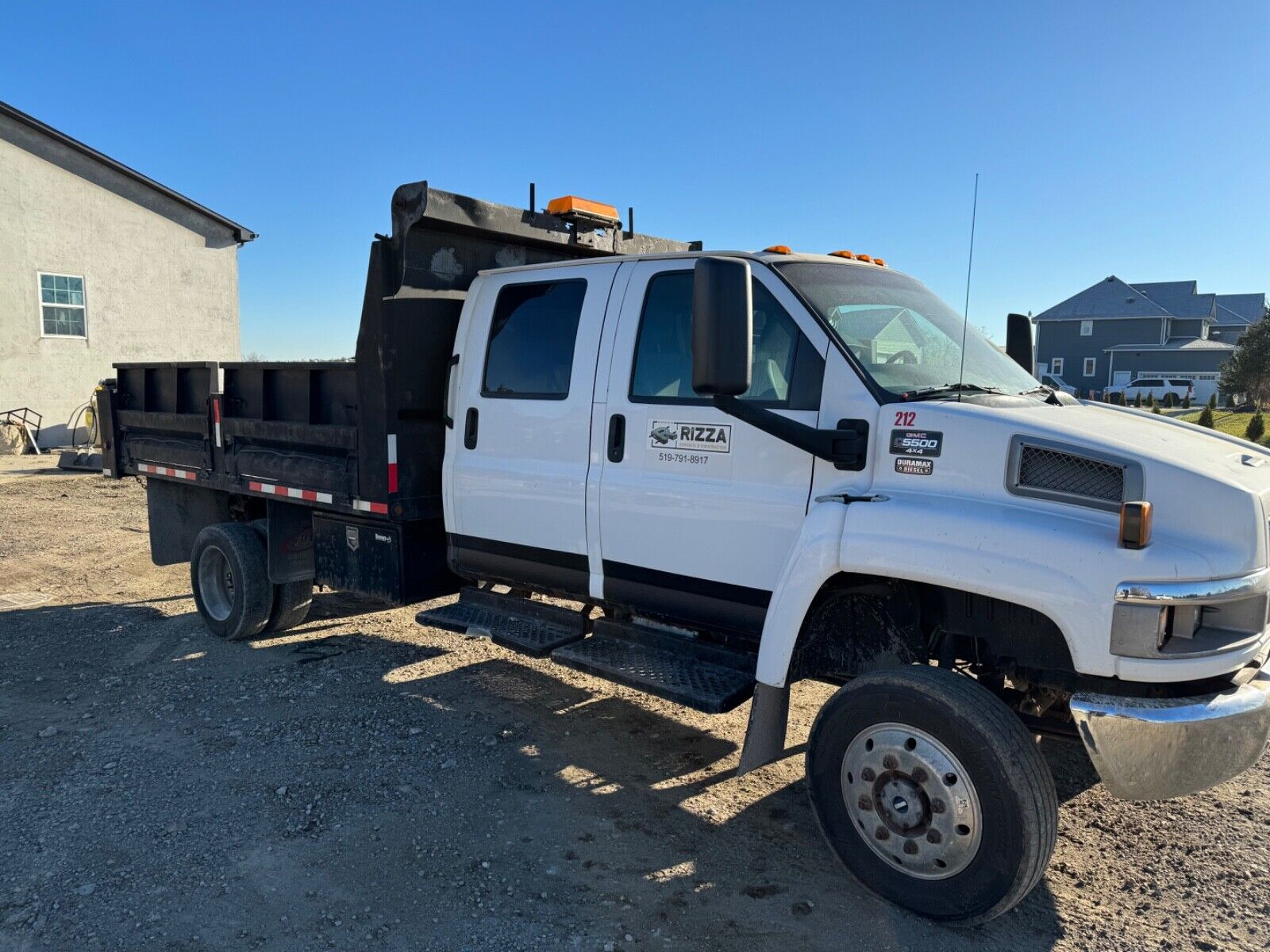 2007 GMC C5500 topkick crew cab 4×4 for sale